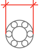 Bearing HM 807048/10 54.487x104.775x36.51 FERSA buy online. Delivery in ...